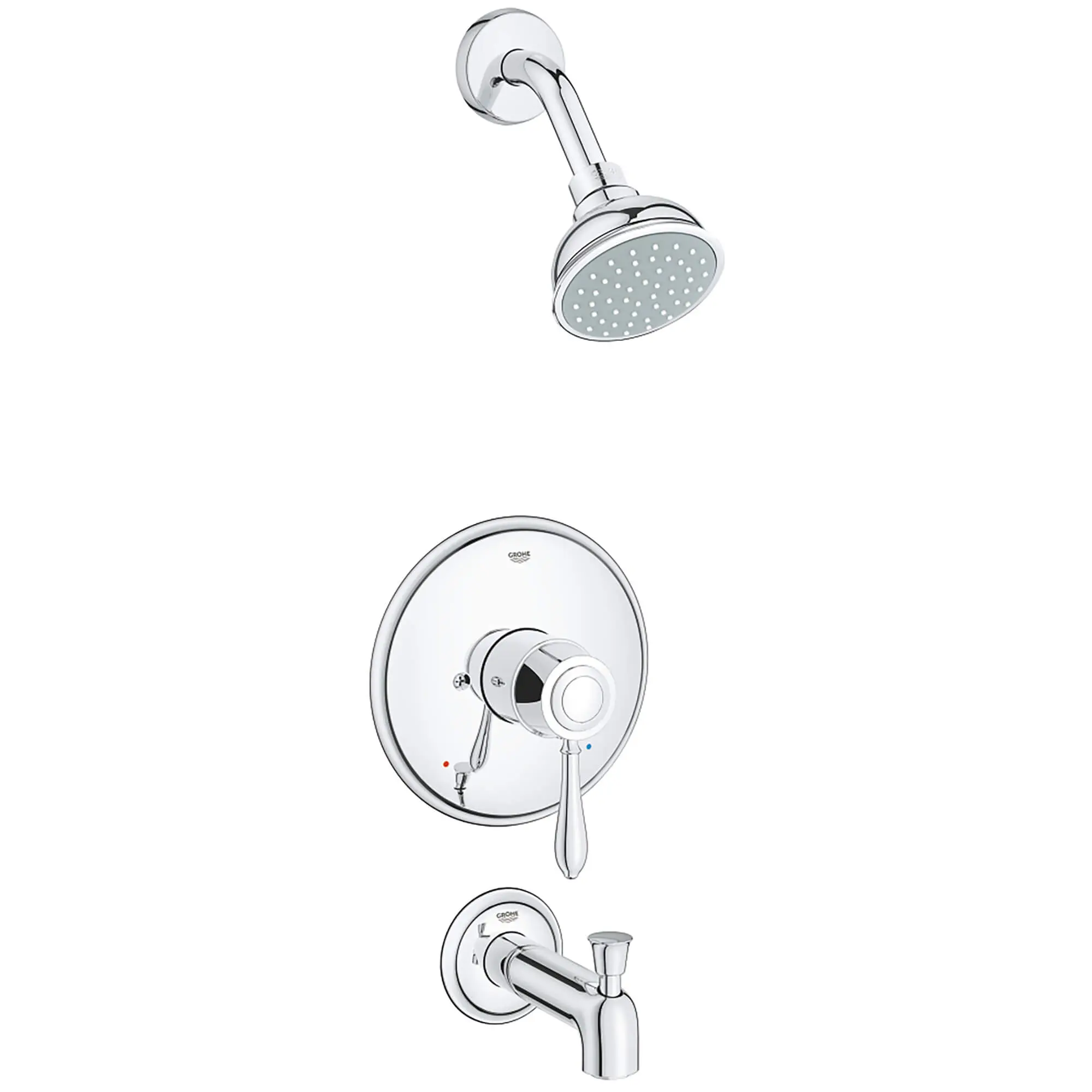 Pressure Balance Valve Tub/Shower Combo | LIXIL Pro