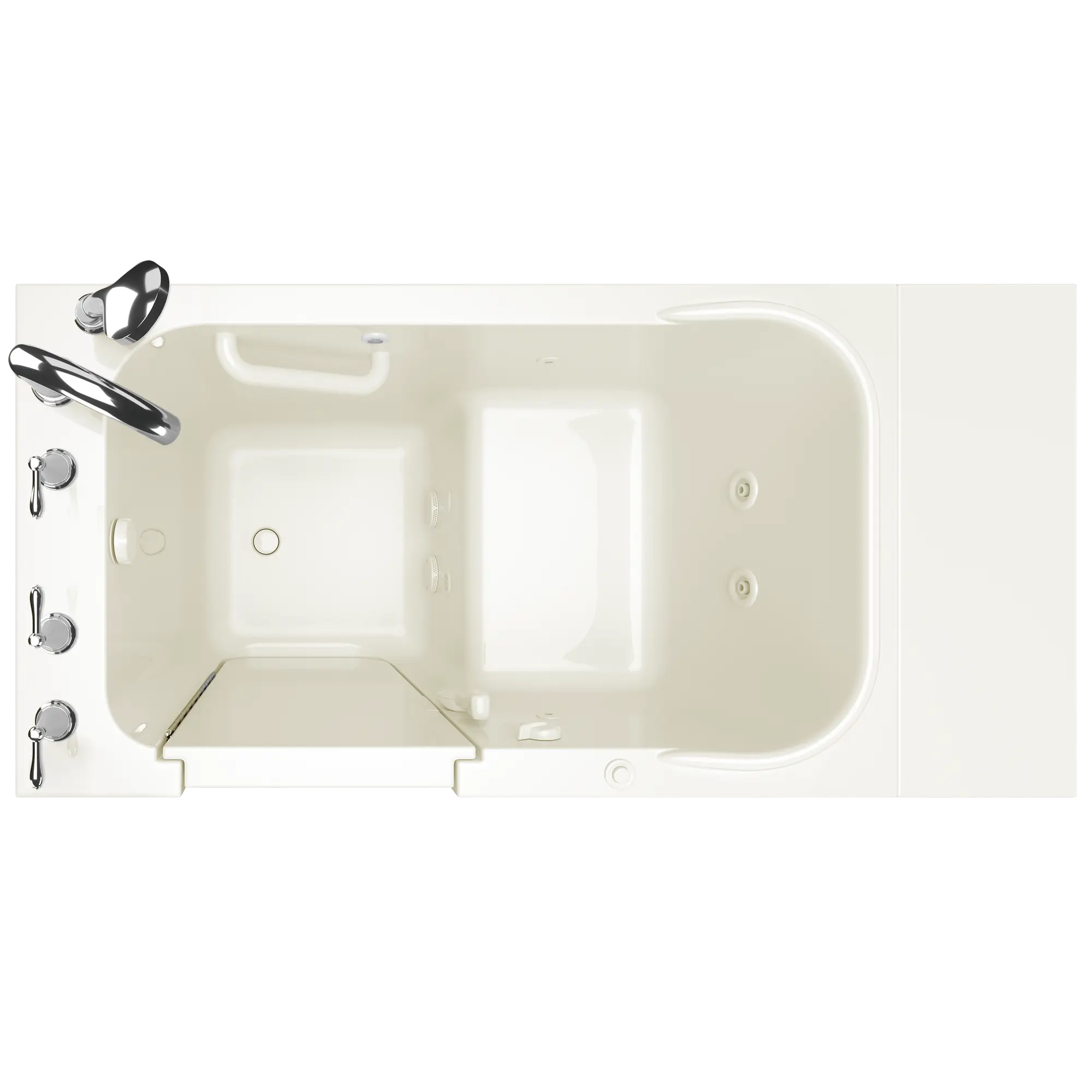 Gelcoat Value Series 28 x 48-Inch Walk-in Tub With Whirlpool System ...