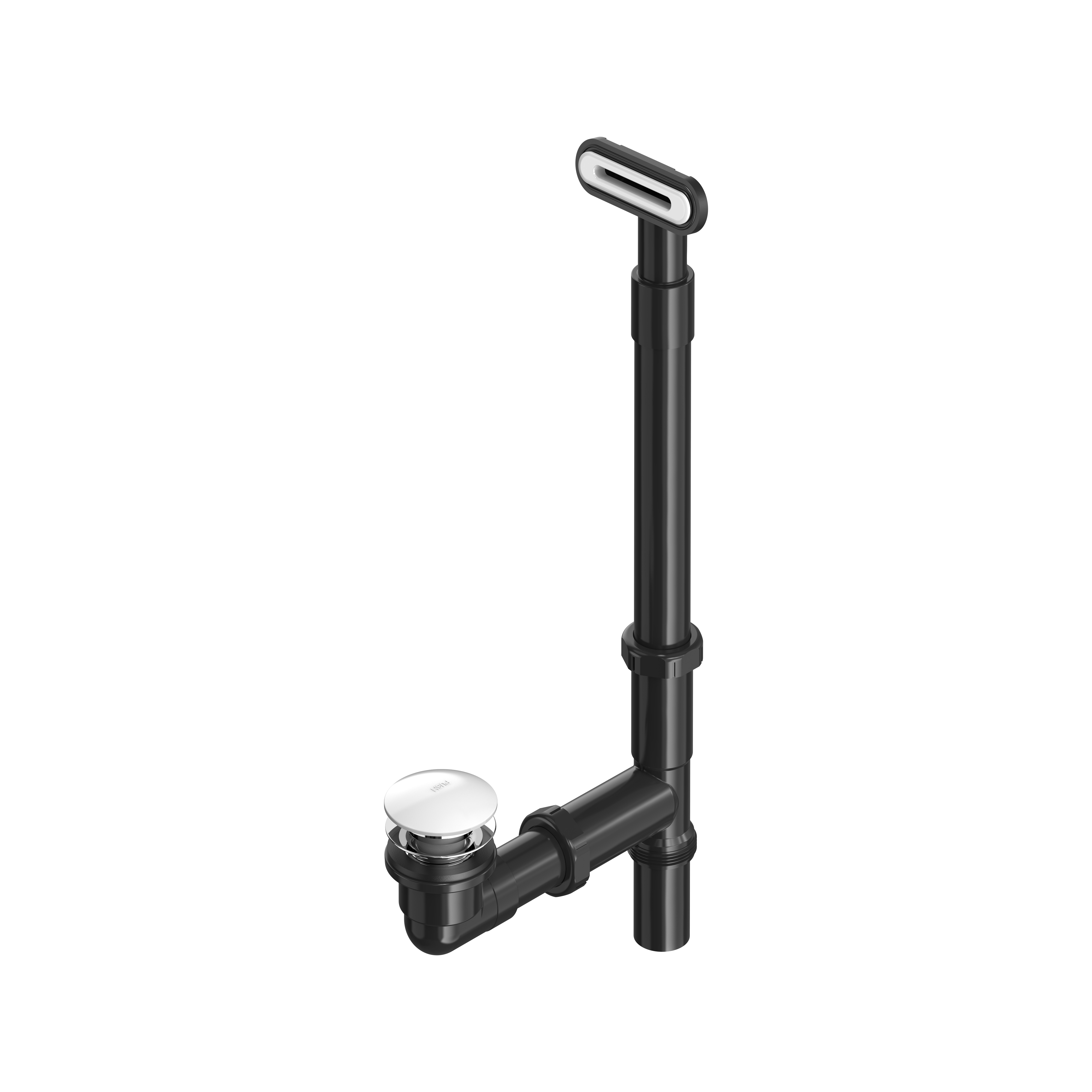 Aspirations Alcove Bathtub Slotted Deep Soak Overflow and Drain | LIXIL Pro