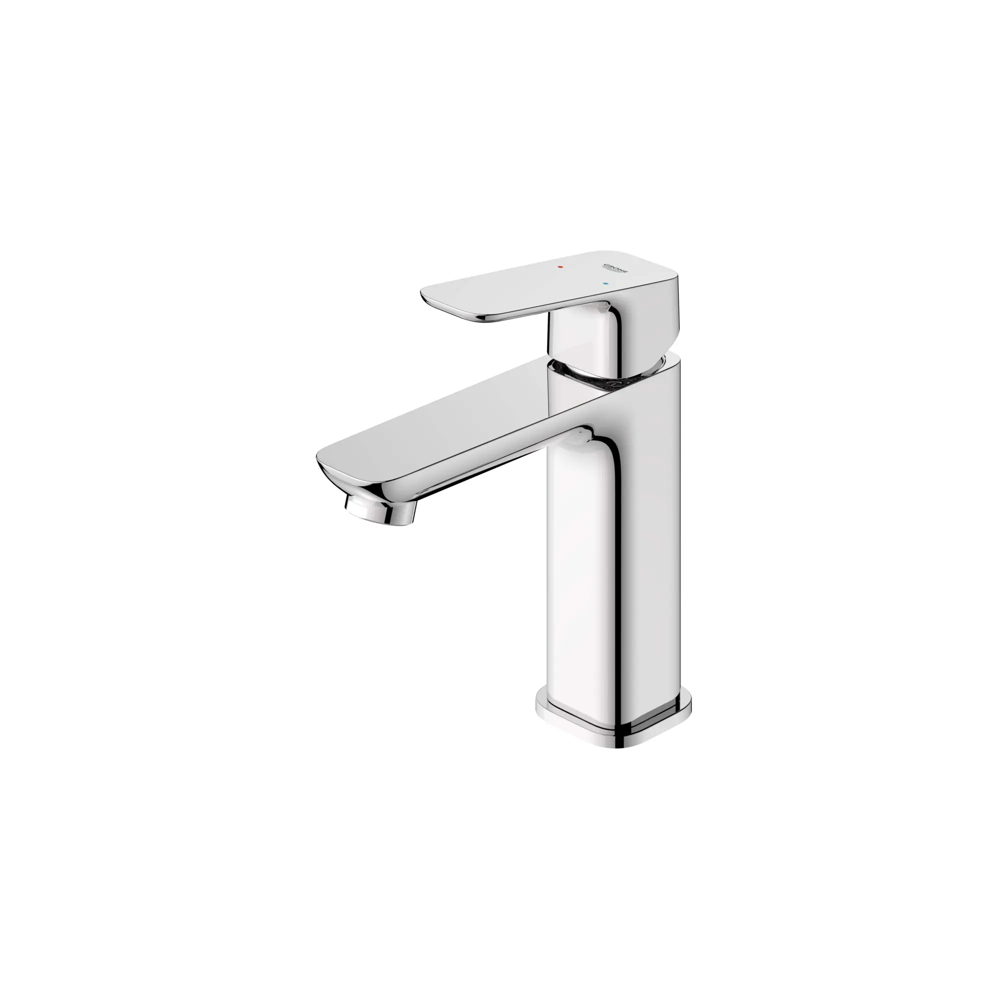 Cubeo Single Hole Single Handle M-Size Bathroom Faucet, 1.2 gpm (4.5L ...