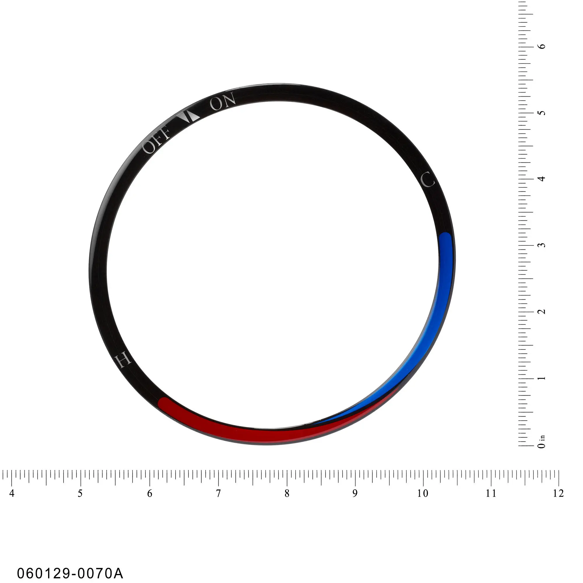 Bath Shower Faucet Temperature Decal | LIXIL Pro