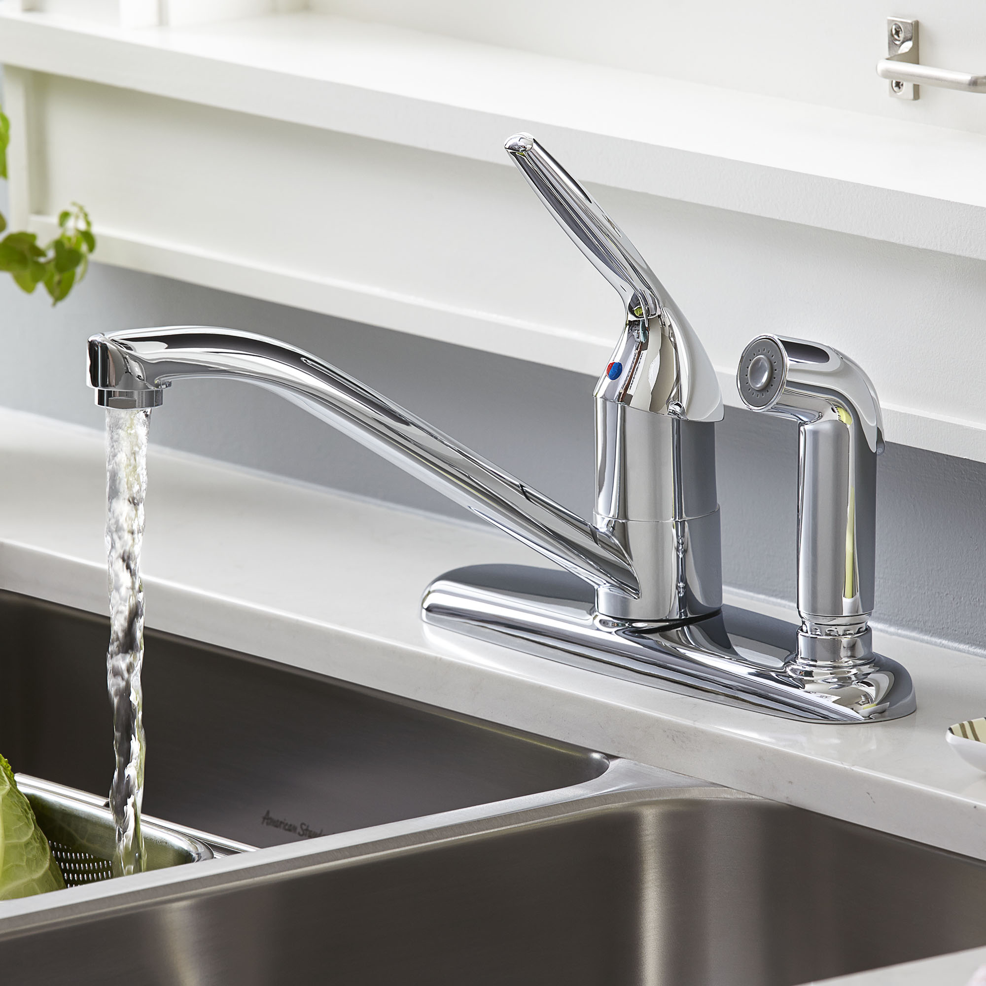 Colony® Choice Single-Handle Kitchen Faucet 1.5 gmp/5.7 L/min With Side ...